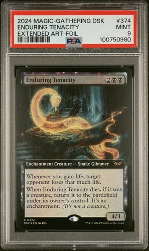 2024 MTG DUSKMOURN: HOUSE OF HORROR EXTENDED ART-FOIL ENDURING TENACITY ...