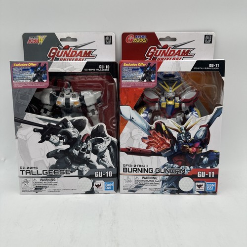 BANDAI Gundam Universe Lot Of 2 Tallgeese GU-10 Burning Gundam GU-11 | eBay
