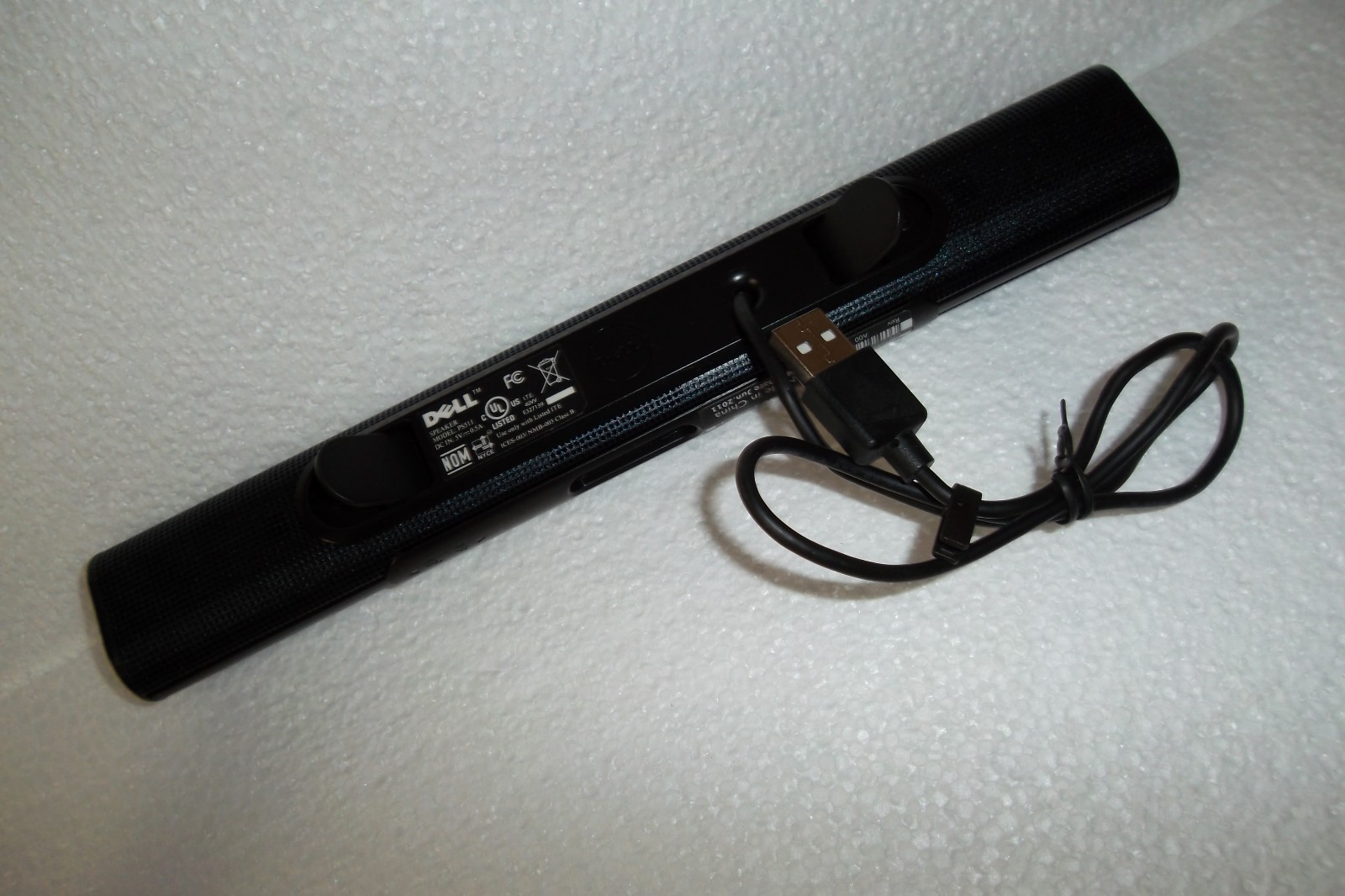 Dell PS511 Portable USB Soundbar Speakers for Notebook/NetBook On/Off ...