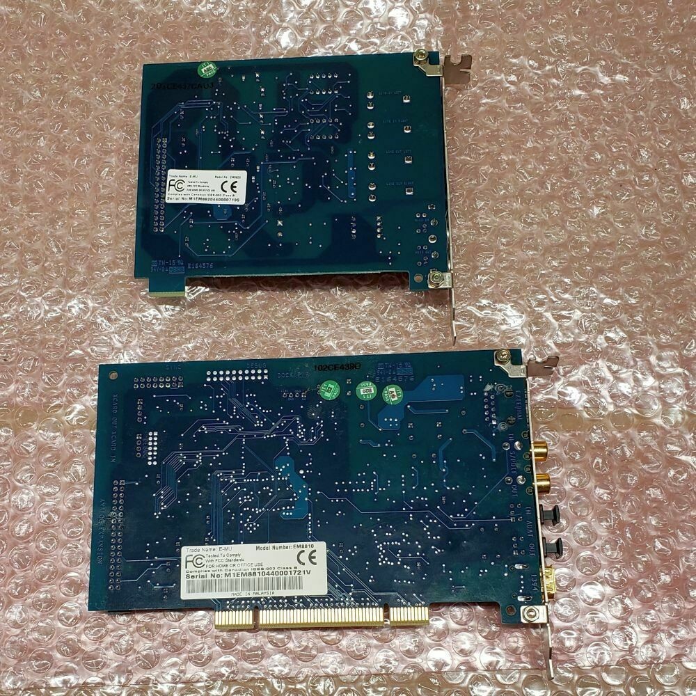 E-MU E-dsp EM8810 PCI Digital Sound Processor Card for sale online | eBay
