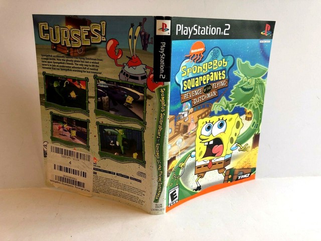 The spongebob squarepants movie video game xbox box art - lasloft