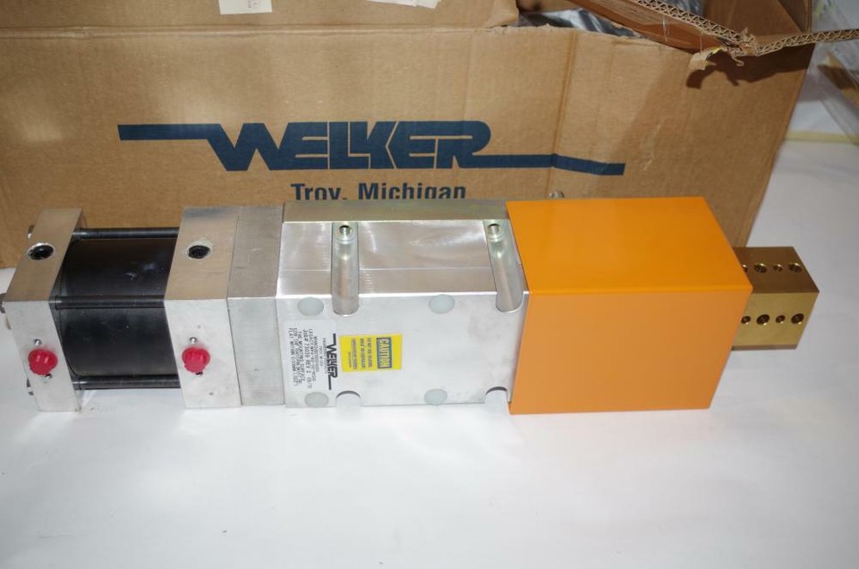 WELKER # WP6N050B010D001A000 WCP-1002 SHOT PIN PNEUMATIC STROKE: 50mm 4 ...