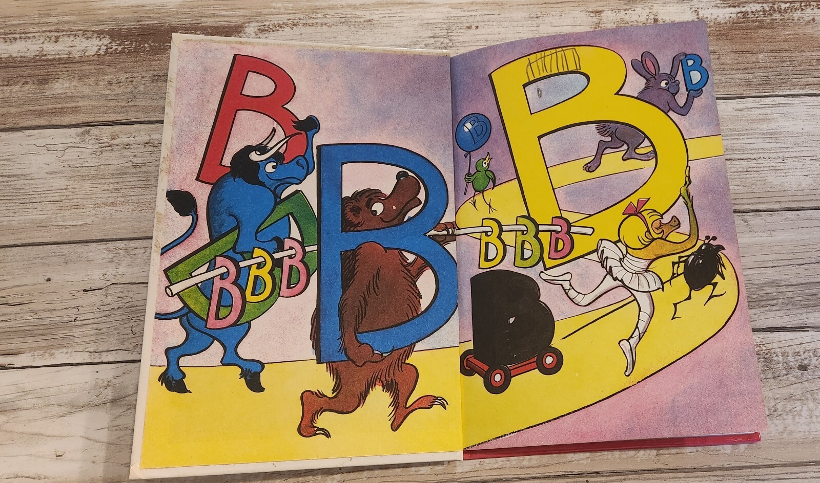 The Berenstains' B BOOK 1971 Random House Beginner Book Limited First ...