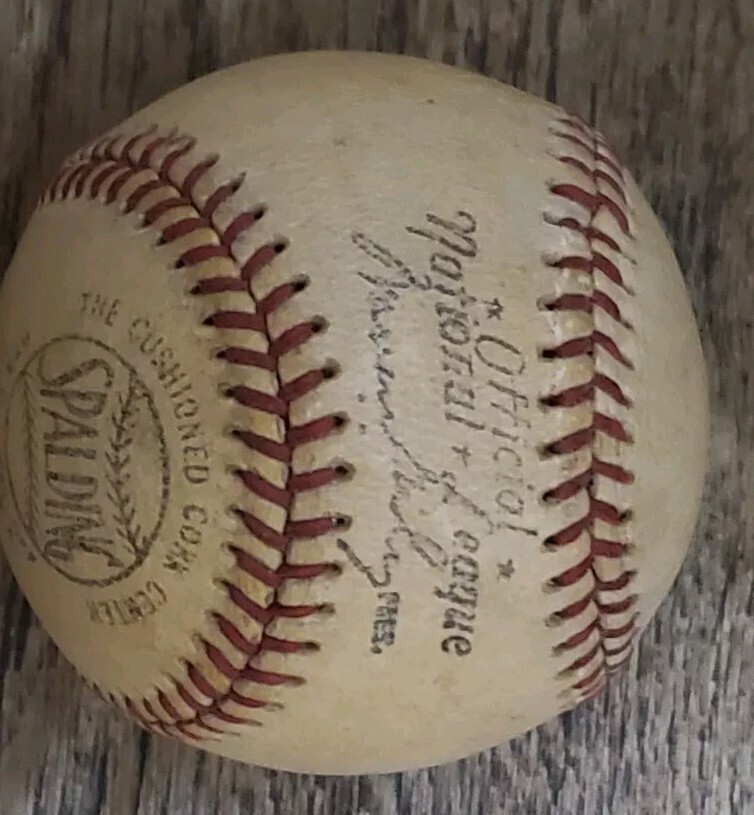 Official National League Baseball Ball Vtg Old Antique A1 Example Early ...