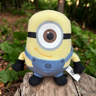 DESPICABLE ME MINION MADE PLUSH STUART ONE EYE 7" | eBay UK