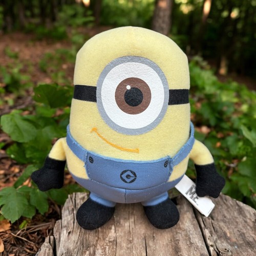 DESPICABLE ME MINION MADE PLUSH STUART ONE EYE 7" | eBay