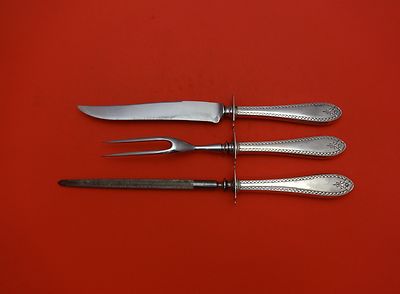Gorham Plain Engraved by Gorham Sterling Silver Steak Carving Set 3pc ...