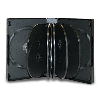 20 Multi 39mm 12-Disc Black CD DVD Disc Storage Case Movie Box | eBay