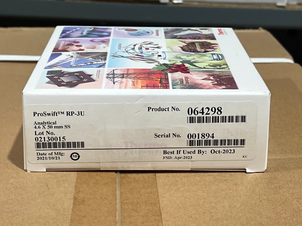 Thermo Scientific 064298 ProSwift RP-3U Rev Phase HPLC Column Monolith 4.6x50 mm | eBay