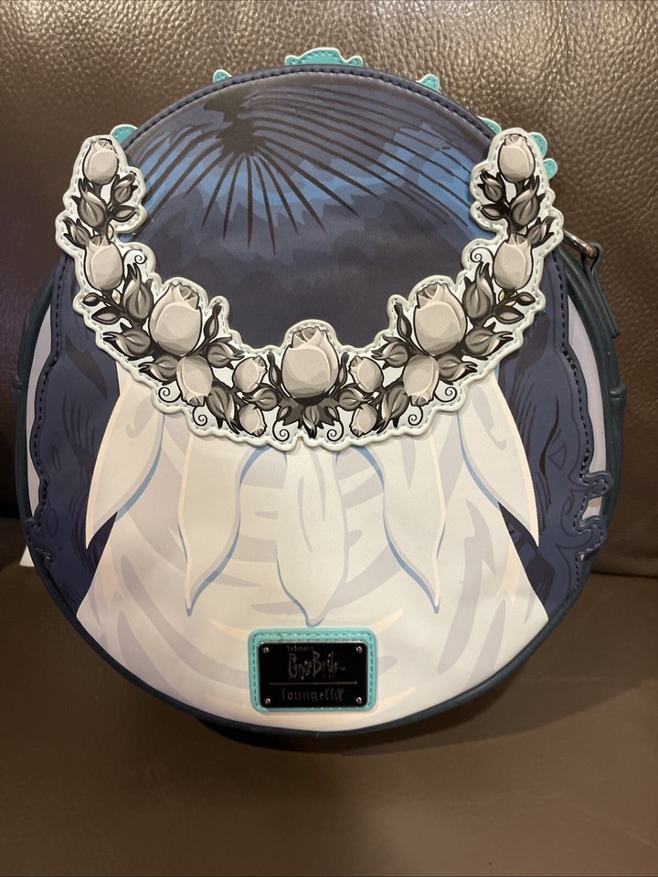 Loungefly Corpse Bride Emily Glow-in-the-DarkFigural Crossbody Bag | eBay