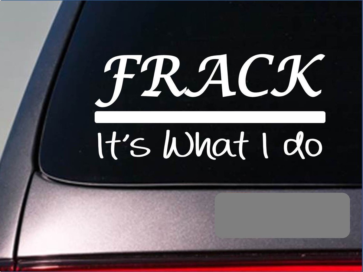 Oilfield Frac Stickers FRAC HER HARD HAT STICKER 5 FOR $10 OILFIELD