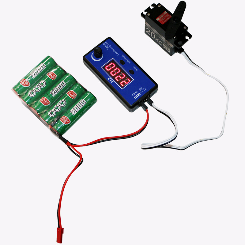 ESC Servo Tester 4-ways PWM Regulator fr Helicopter Airplane Car Servo ...