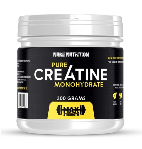 Creatine Monohydrate Powder 300g Muscle Gain Strength Booster 100% Pure ...