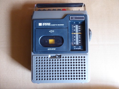 Sharp RD-1000U Portable AM/FM Radio Cassette Recorder and Player | eBay