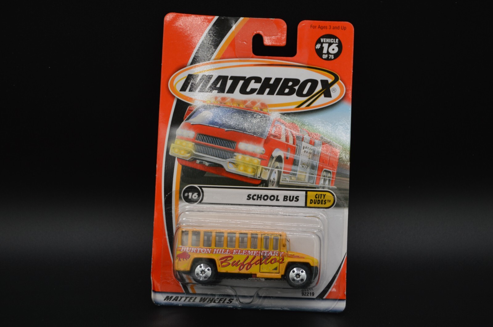 Matchbox - School Bus (Buffalo) - City Dudes - Burton Hills Elementary ...