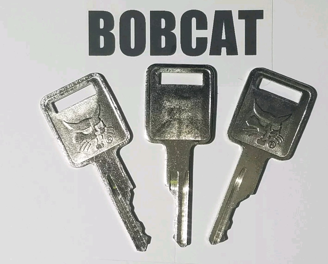 (3) Bobcat Keys fits Skid Steer, Mini, D250 Ignition Keys fits Case ...