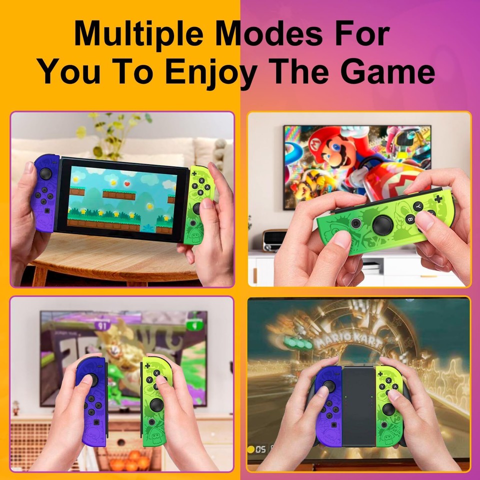 Wireless Gamepad (L)/(R) Game Controller For Nintendo Switch Joy-Con1 ...