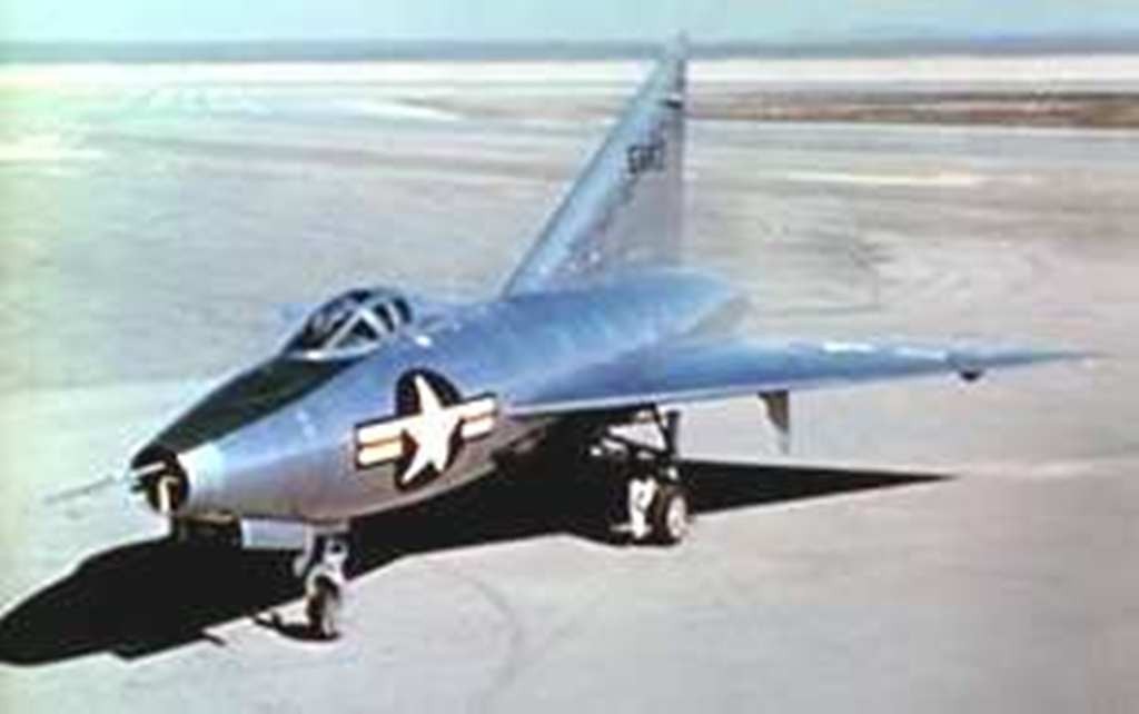 Convair XF-92 Interceptor Aircraft Wood Model Replica Large Free ...