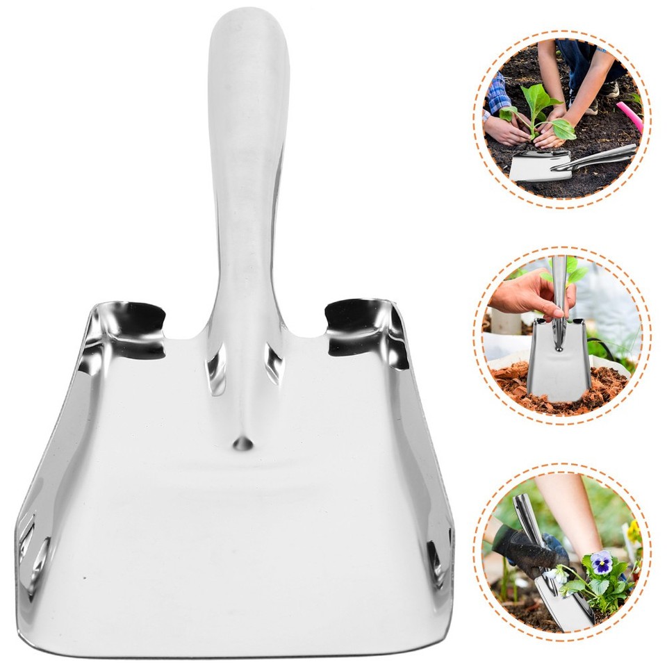 Small Shovels for Digging Stainless Steel Spade Gardening Tools Camping ...