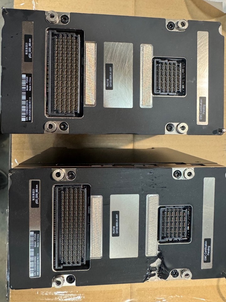 Lot of 2 Nvidia H100 80GB SXM5 GPU HBM3 AC 965-2G520-0000-000 READ | eBay