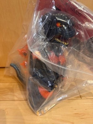 Godzilla 1995 Burning Sofubi Kaiju One Hakaba Gallery 30cm Japan Rare Vinyl | eBay