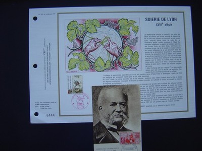 la SOIE - Lyon, de Chardonnet (soie artificielle), silk : FDC + CM | eBay
