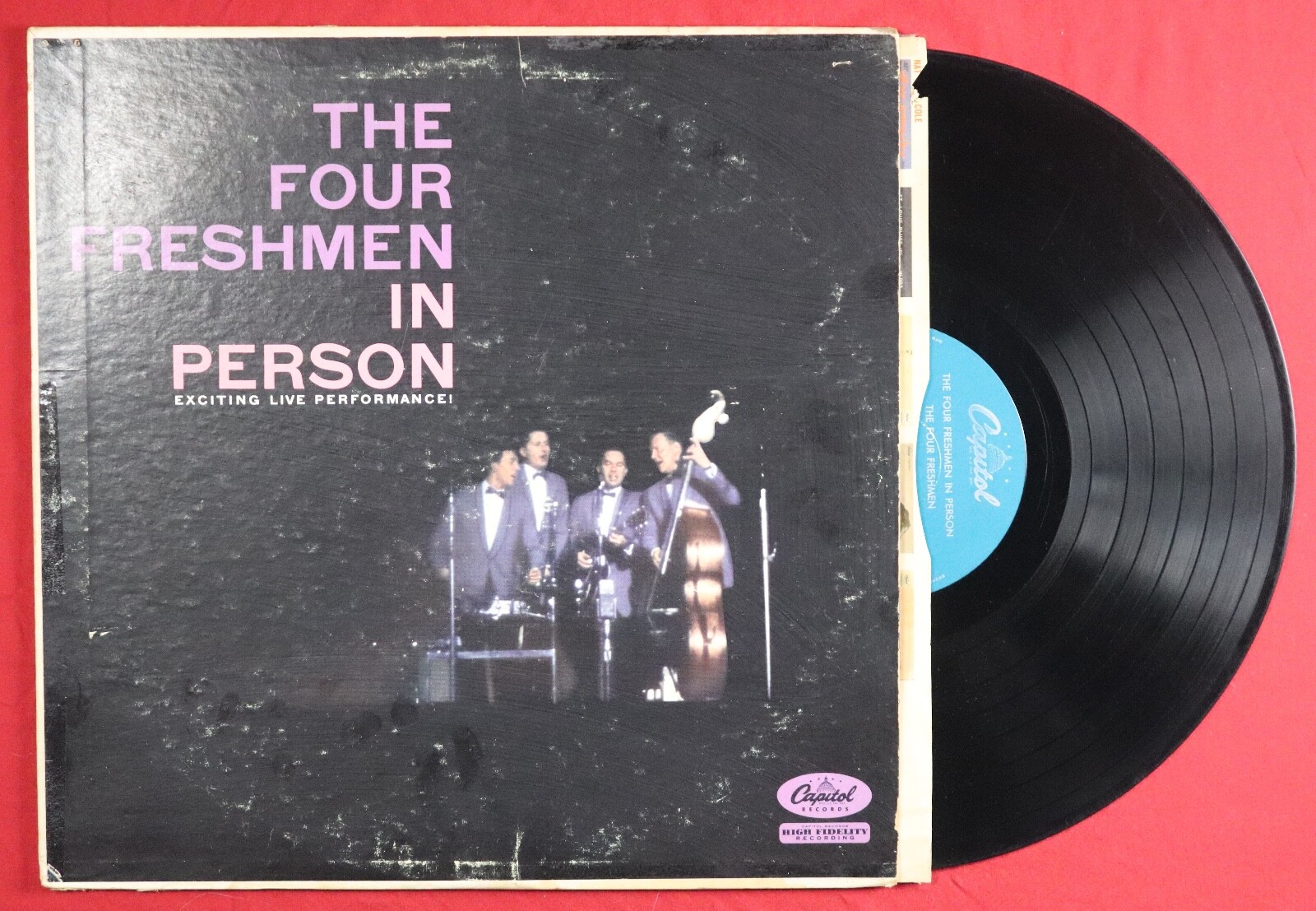 The Four Freshmen In Person - 1959 Vinyl Record LP - Capitol T-1008 ...