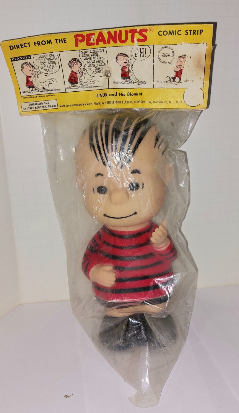 Linus Hungerford doll 1958 first Peanuts dolls made in original opened ...