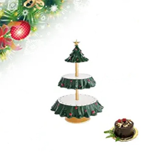 Christmas Tree Snack rack Dessert Fruit Candy Snack Tray Christmas ...