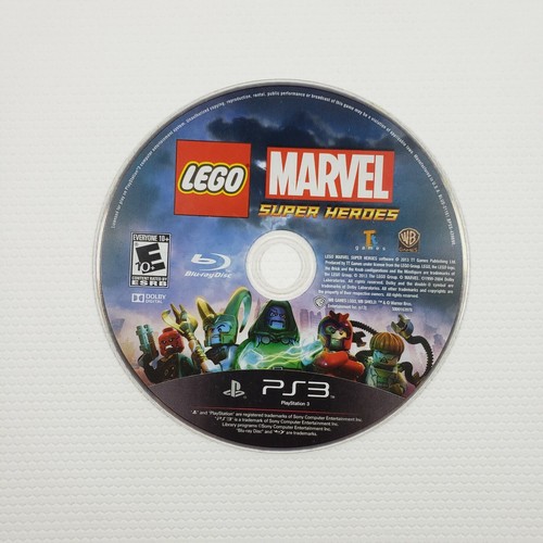 LEGO Marvel Super Heroes PS3 (Sony PlayStation 3, 2013) Disc Only ...