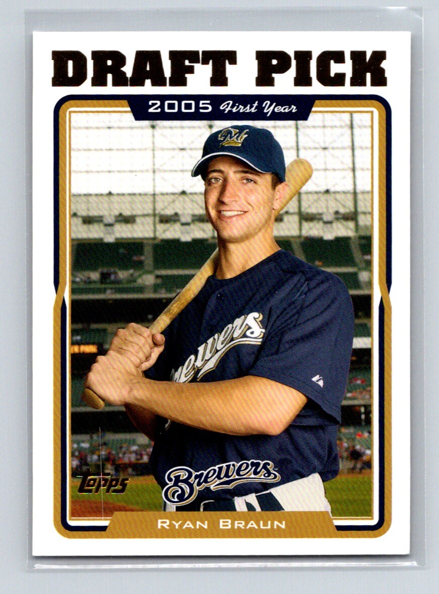 2005 Topps Updates & Highlights - #UH313 Ryan Braun (RC) for sale ...