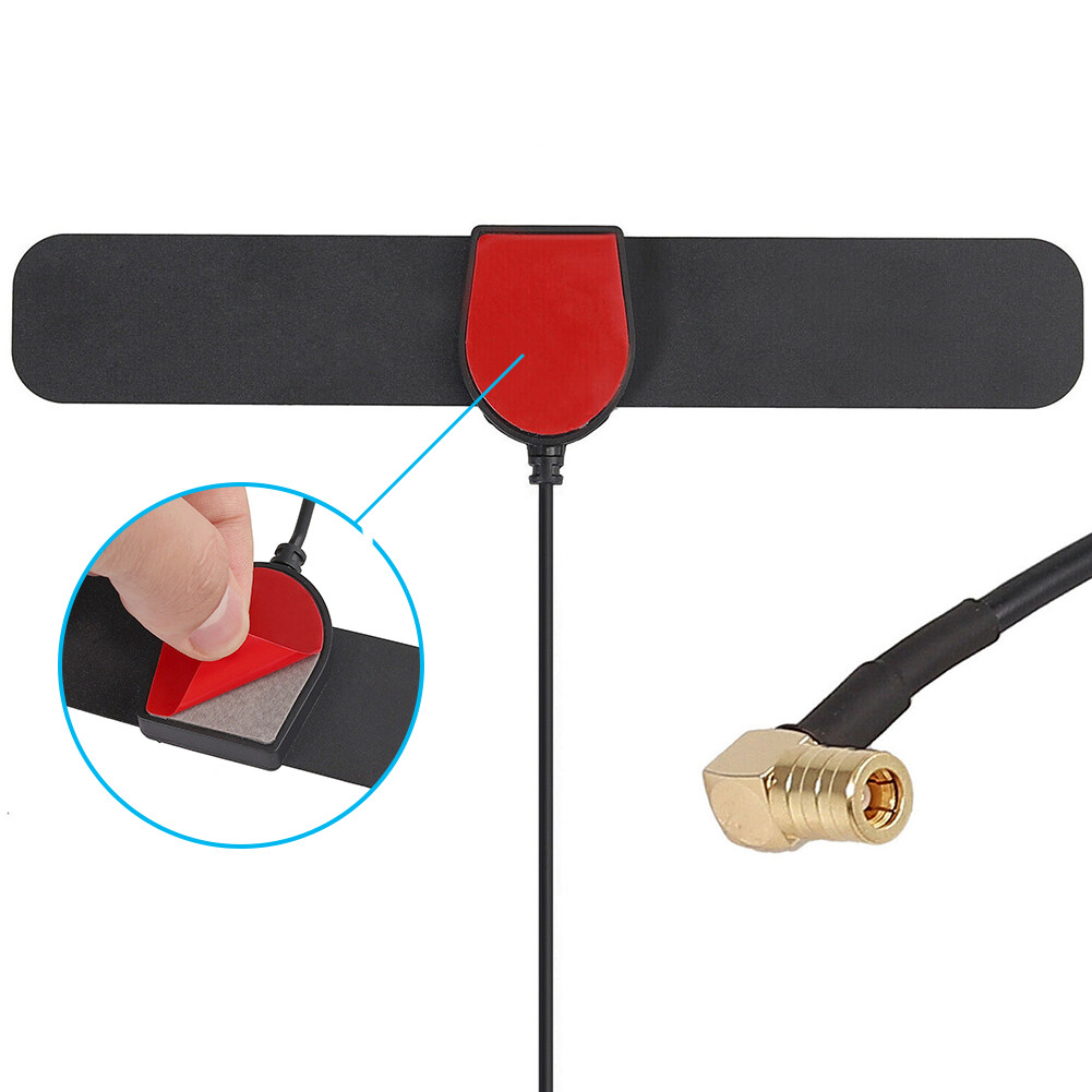PVC Antenna Stable SMB Adapter Car DAB Digital Radio Patch Aerial | eBay