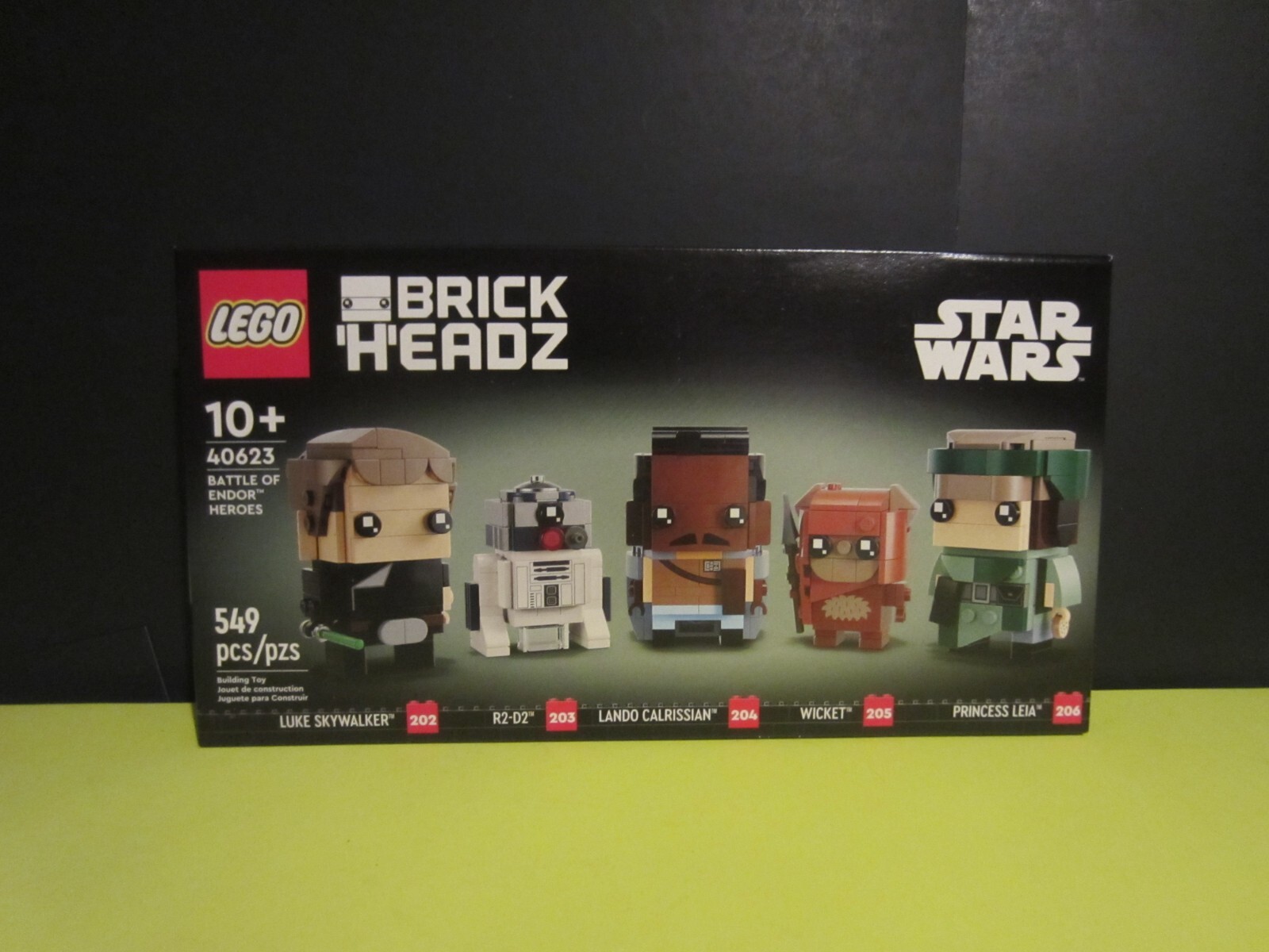 Lego Brickheadz Star Wars Battle of Endor Heroes 40623 NEW SEALED BOX ...