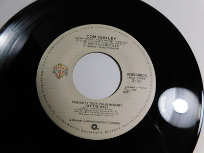 Con Hunley – Oh Girl 7" Single 1982 WBS50058 | eBay