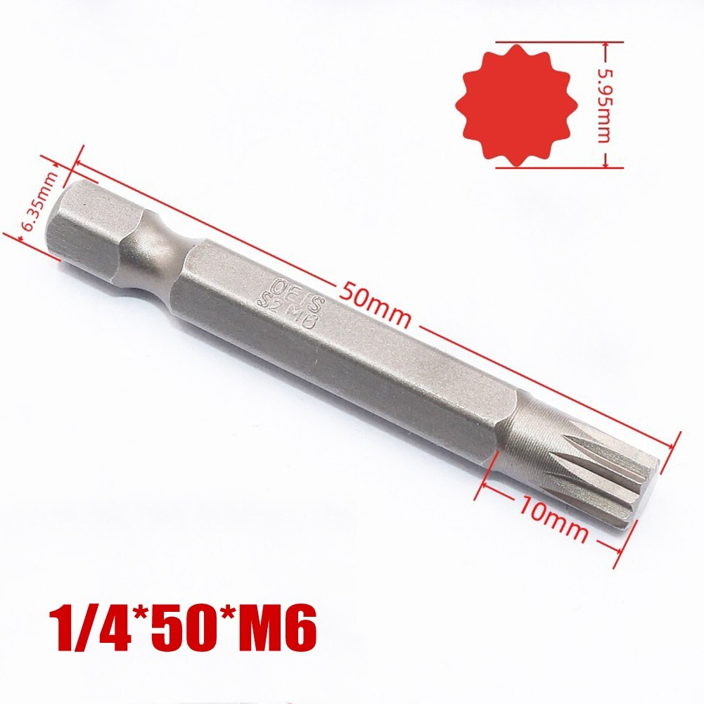 Professional Grade 12 Point Torx Screwdriver Bit for High Precision ...
