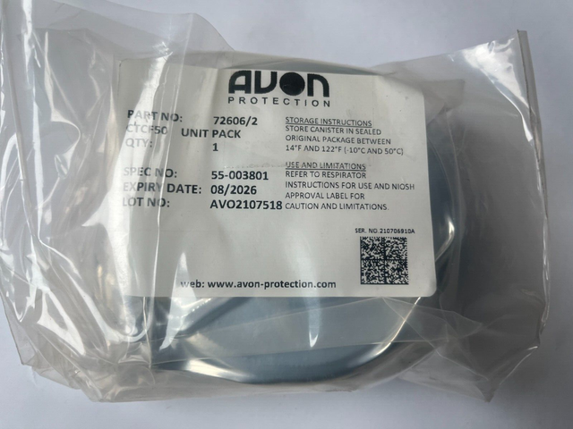 Avon Protection Systems CTCF50 - Filter CN CS P100 Threaded Pk4 for ...