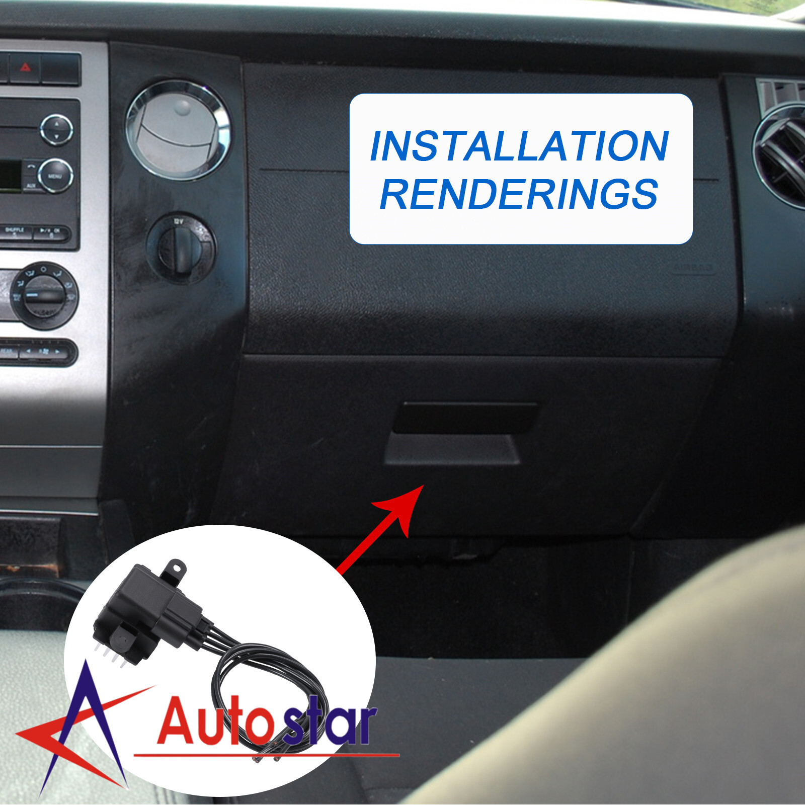 Heater Fan AC Blower Motor Resistor Control Module For Ford F150 ...