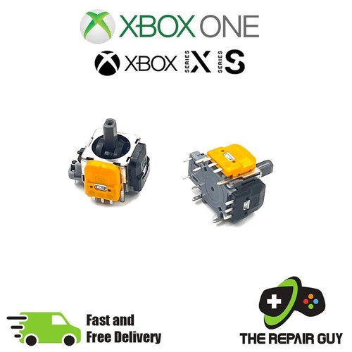 2 x Xbox One + Xbox Series S | X Hall Effect 3D Analog Stick Joystick ...