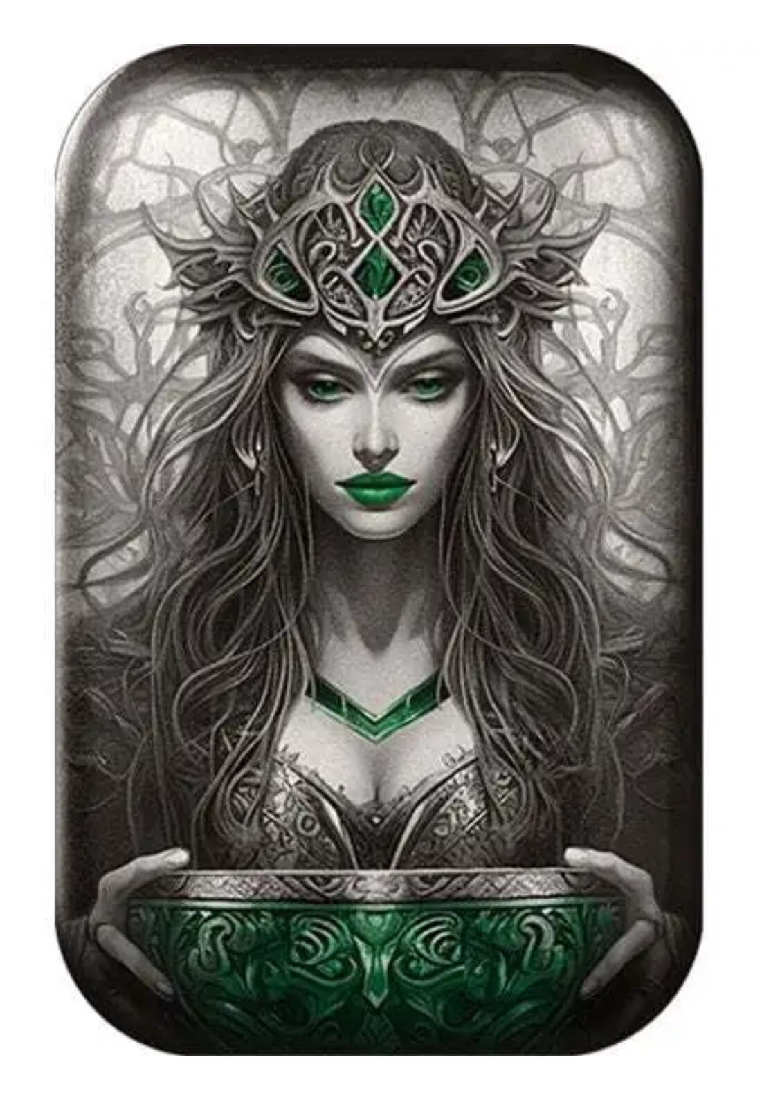 SIGYN 2024 Germania Goddess 2oz .999 Silver Colored Cast Bar Mintage ...