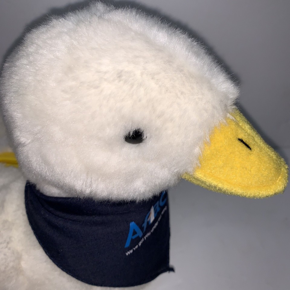 AFLAC Insurance Duck Mascot Plush Piggy Bank NWT | eBay