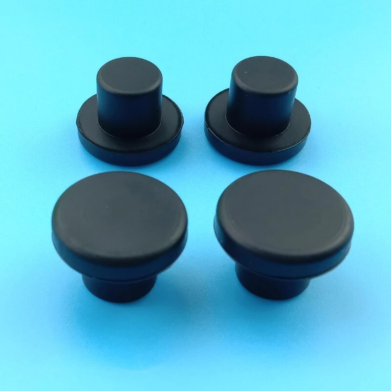 3mm-14mm Rubber Plug Black Silicone Plugs Rubber Caps Solid Dust Hole ...