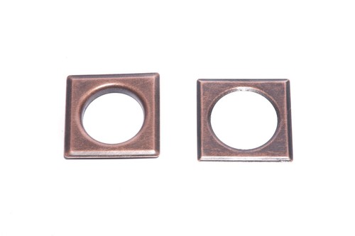 Large Curtain & Drapery Grommets SQUARE #12 (1-9/16") CHOOSE COLOR AND ...