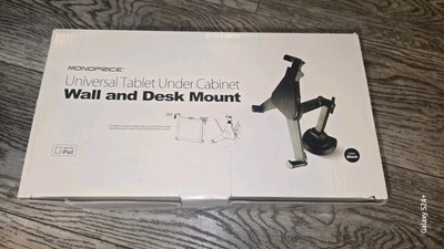 Monoprice Universal Tablet Under Cabinet Wall And Desk Mount | eBay