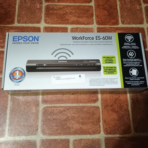 WorkForce ES-60W Wireless Portable Document Scanner 10343945074| eBay