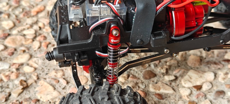 FMS 1:24 FCX24 Custom Power Wagon RTR Red – Fully Upgraded with Go Box ...