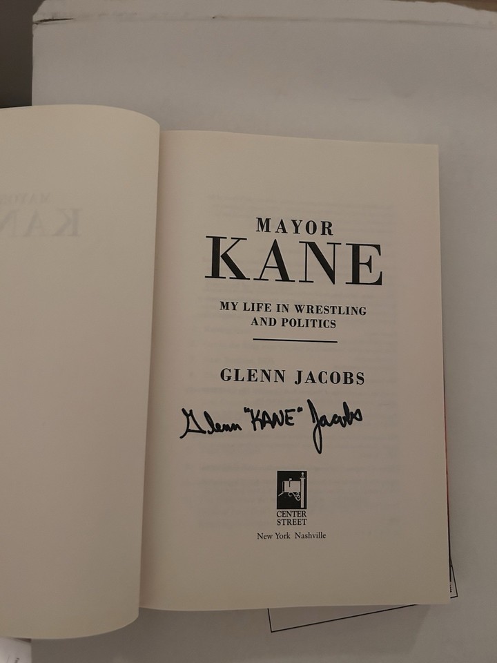Mayor Kane : My Life in Wrestling and Politics by Glenn Jacobs (2019 ...