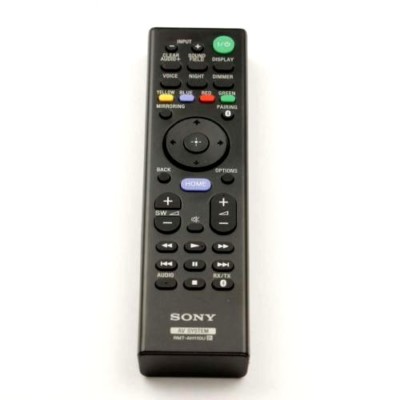 New Genuine Original OEM Sony Sound Bar Remote Control RMT-AH110U 1-492 ...