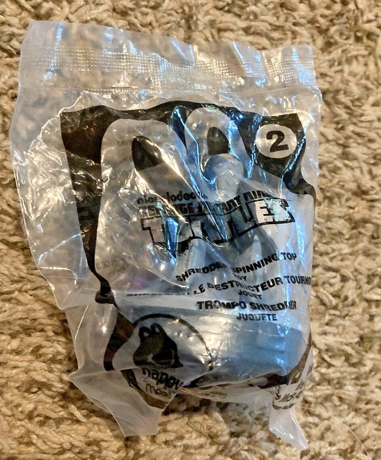 2015 Teenage Mutant Ninja Turtles McDonalds Happy Meal Toy Spinning ...