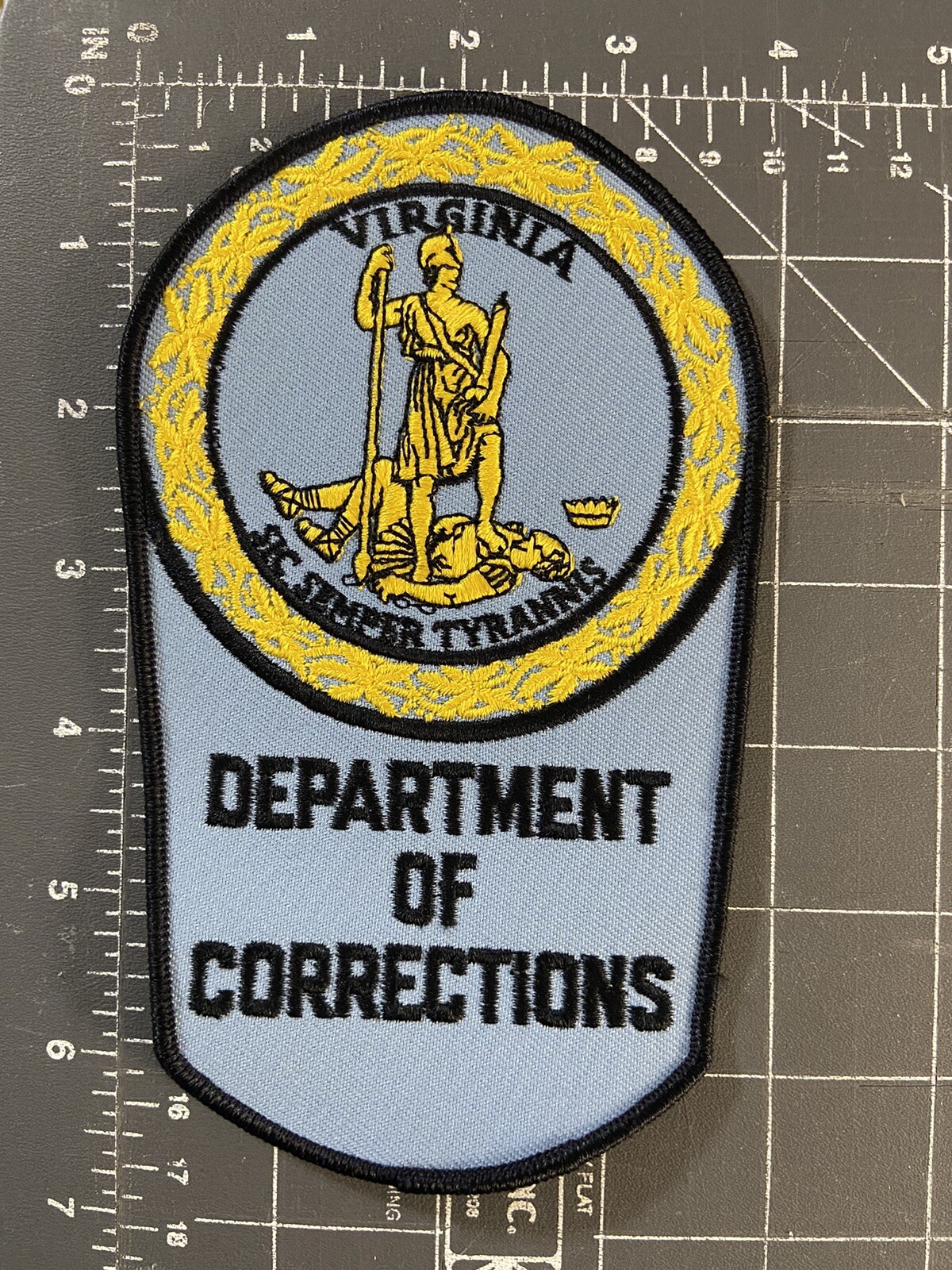 Vintage Virginia Department of Corrections Patch VA DOC Prison Jail ...