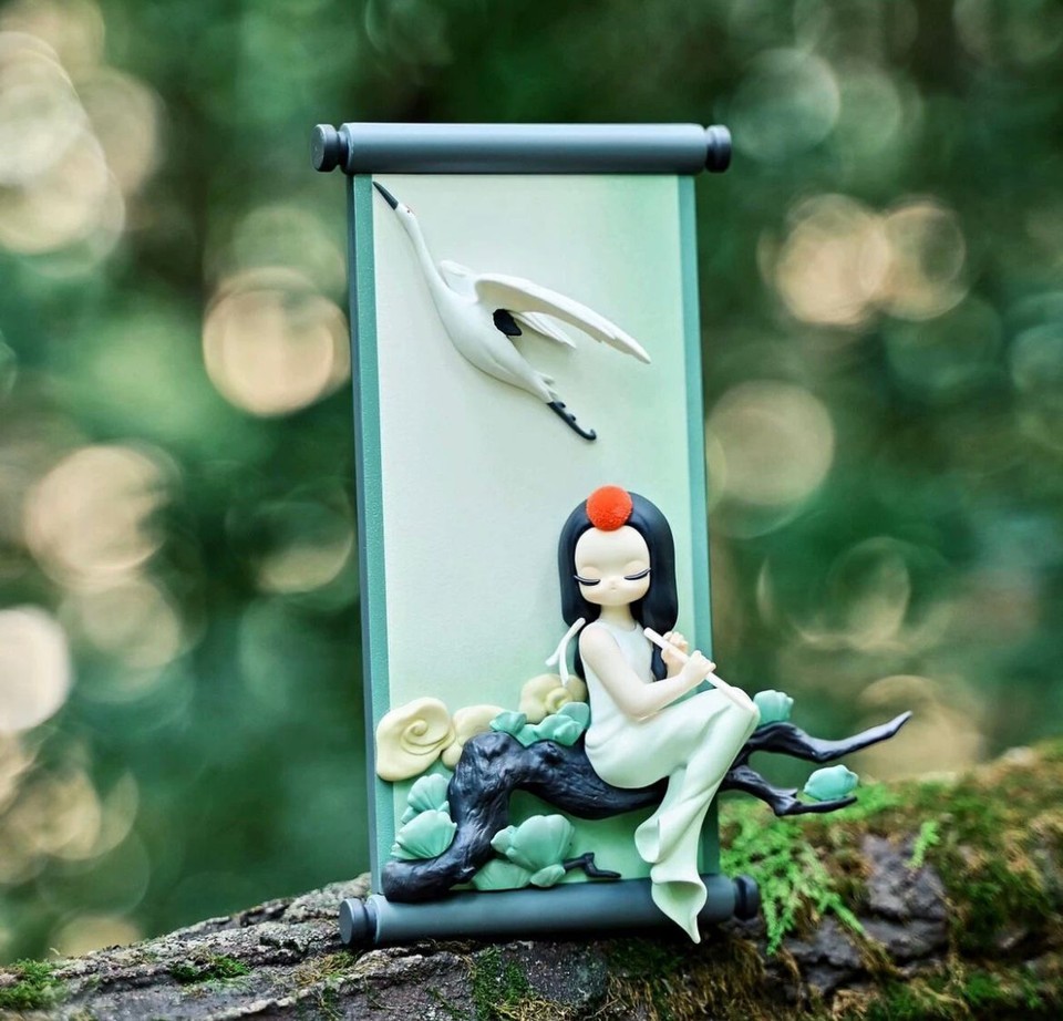 52TOYS Sleep Chinese Scrolls Series Confirmed Blind Box Figure Art Toy ...